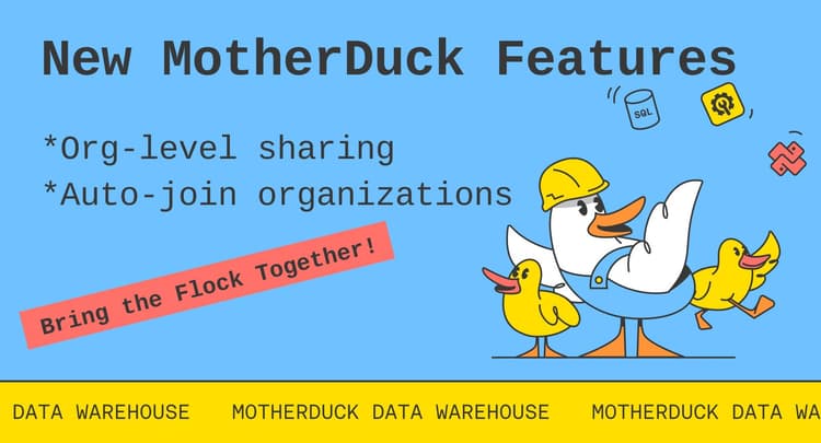 MotherDuck Blog: DuckDB, MotherDuck, Data Engineering, Data Analytics and more