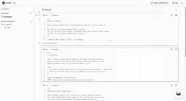 Meet the New DuckDB Local UI: Analyze Data Visually, Right Where It ...