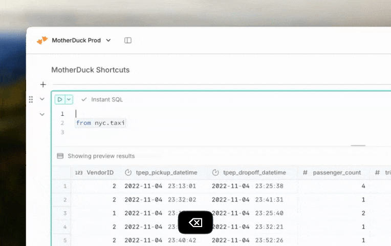 Nine Keyboard Shortcuts for SQL Flow State - MotherDuck Blog